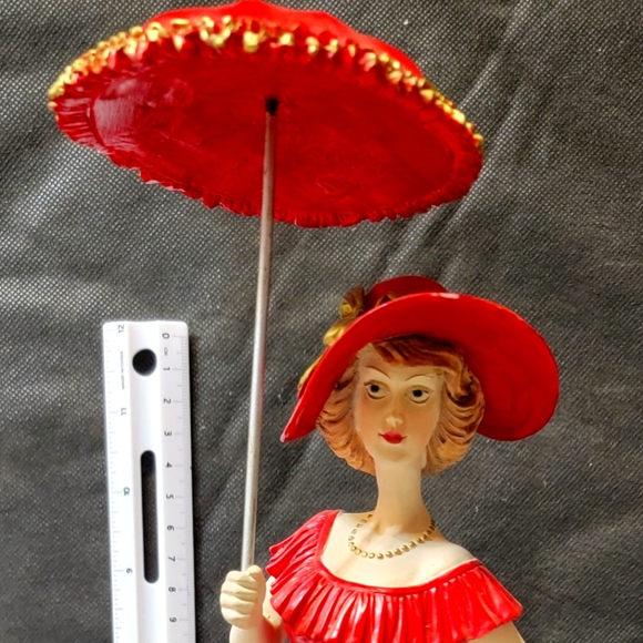 La Verona Collection | Art | La Verona Collection Lady In Red Figurine ...